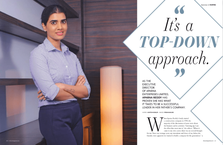 Ms. Aparna Reddy – The lady, the company, and the journey - Aparna ...