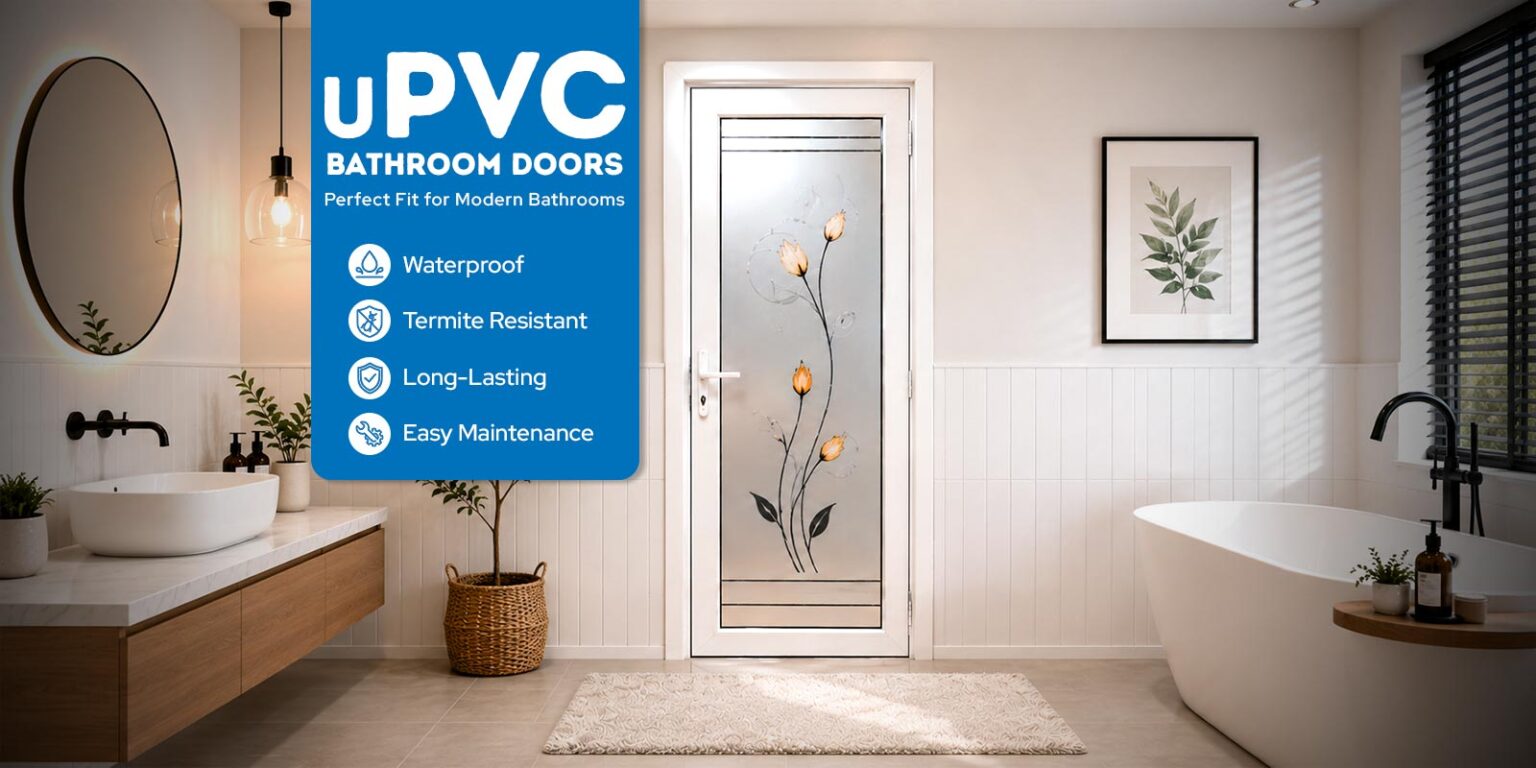 uPVC Bathroom Doors: Features, Benefits & Why They're Ideal for Wet Areas